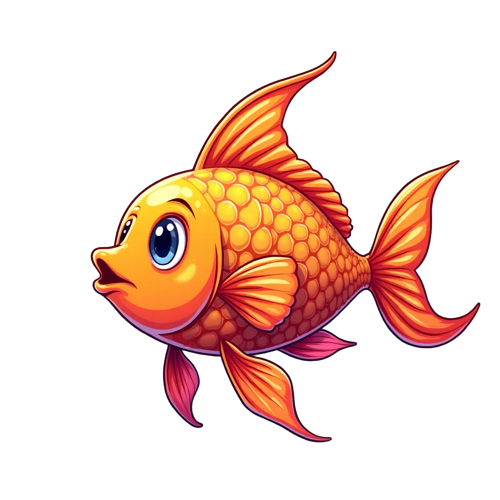 Free Cartoon Fish PNGs | Transparent Funny Fish Images