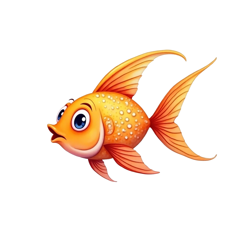 Free Cartoon Fish PNGs | Transparent Funny Fish Images