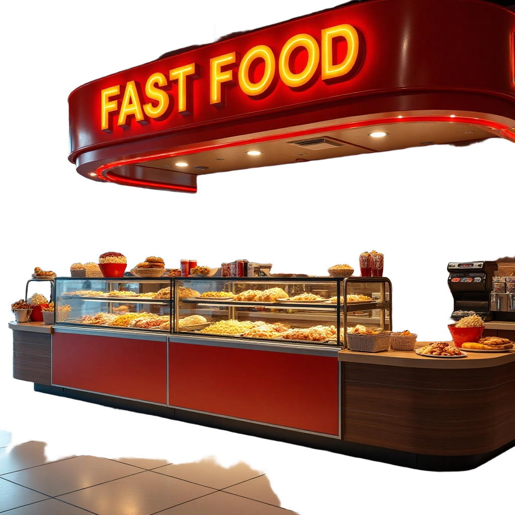Fast Food Counter-FreePngZone