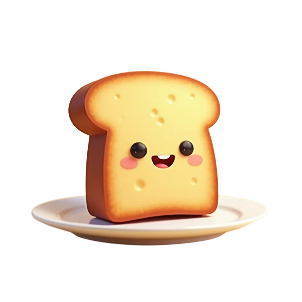 Happy Toast-FreePngZone