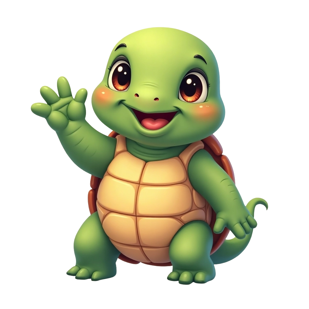 Friendly Turtle-FreePngZone
