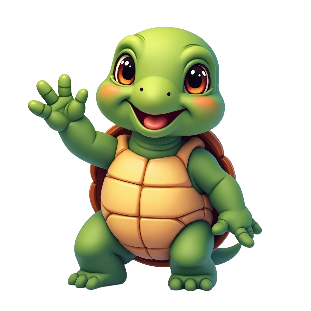 Free Cartoon Turtle PNGs | Cute & Funny Turtle Images