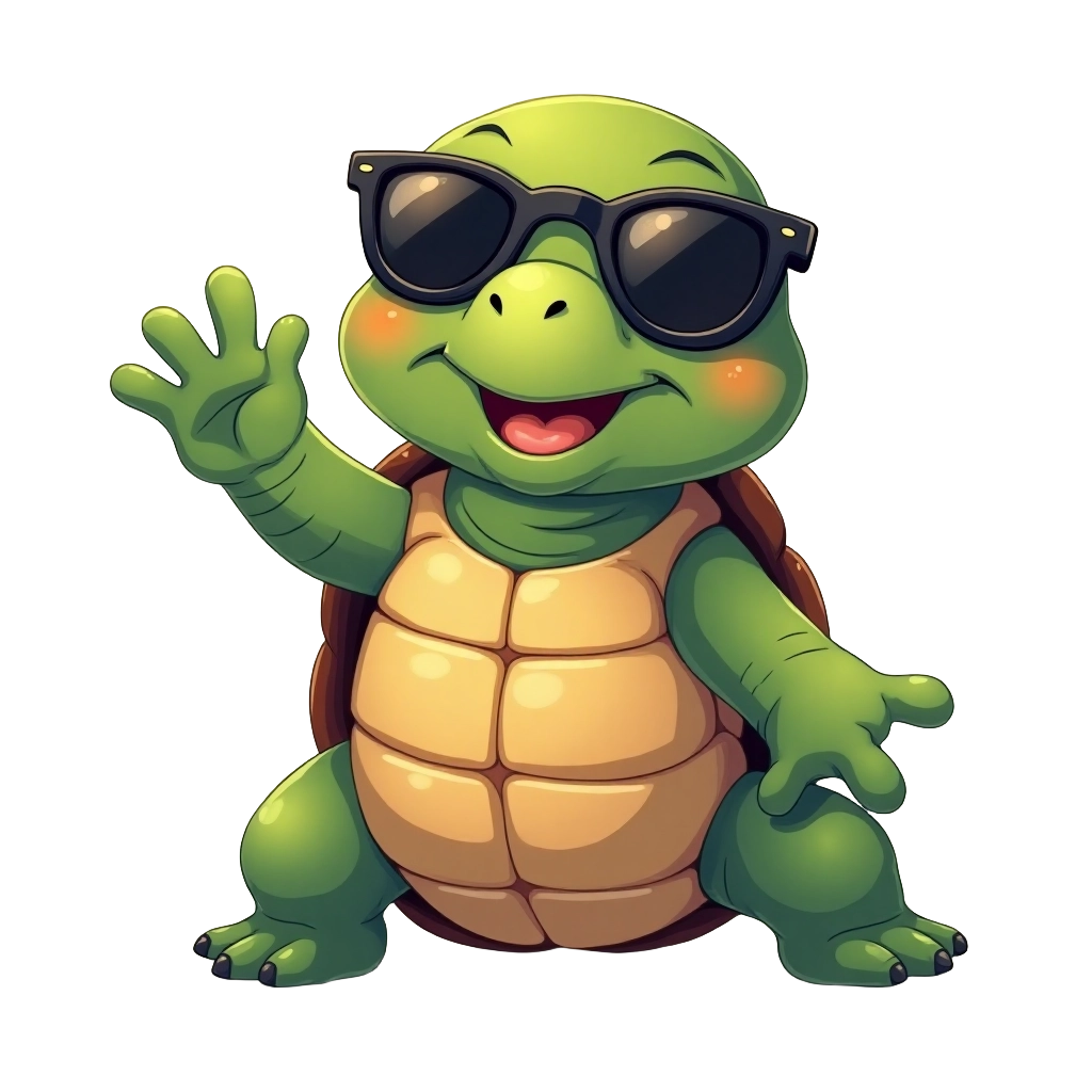 Free Cartoon Turtle PNGs | Cute & Funny Turtle Images