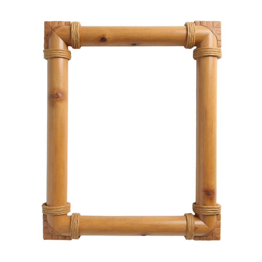 Rustic Wooden Frame-FreePngZone